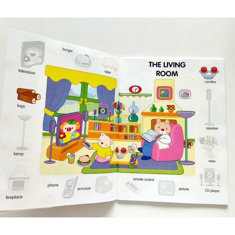 "My First Words Sticker Book" with 190 stickers! – Brainwave61