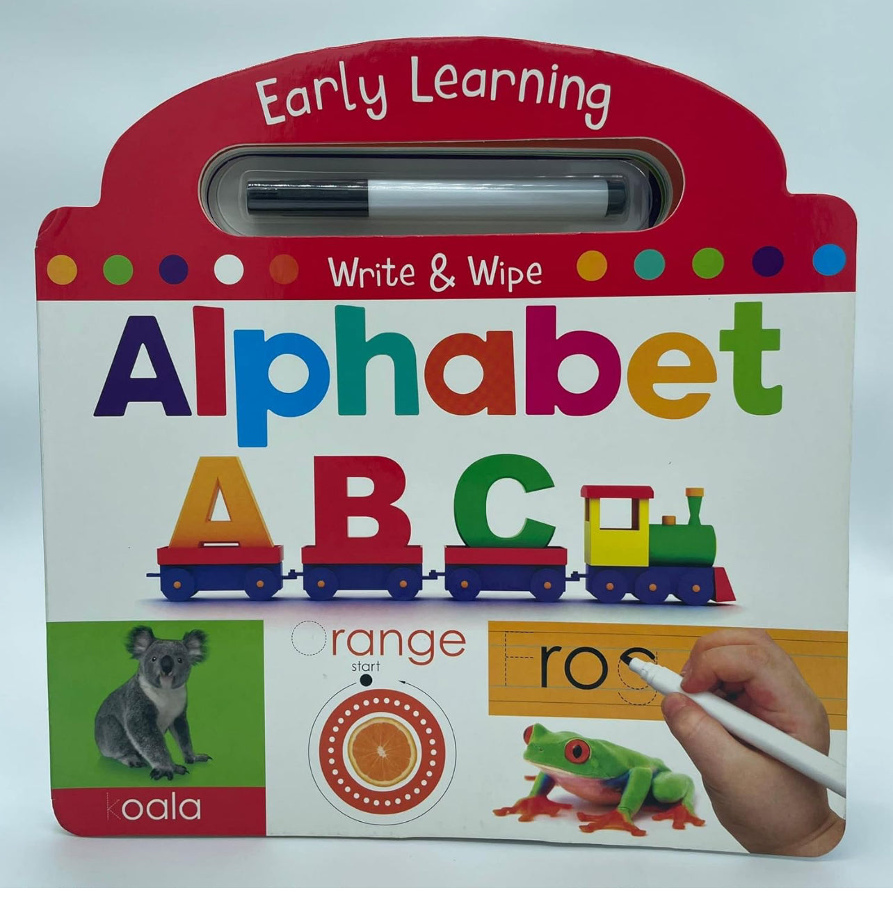 Early Learning Write & Wipe Alphabet ABC – Brainwave61